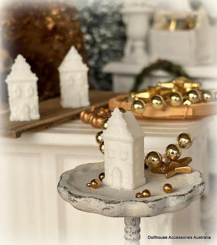 Dutch Gingerbread House Mini House 2.5 cm high - Miniature – Dollhouse ...