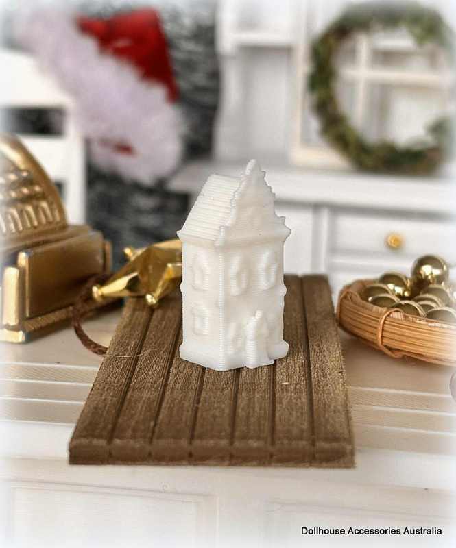 Dutch Gingerbread House Mini House 2.5 cm high - Miniature – Dollhouse ...