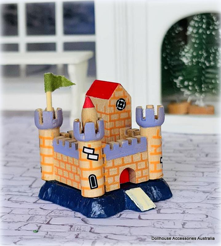 Toy Castle - miniature – Dollhouse Accessories Australia