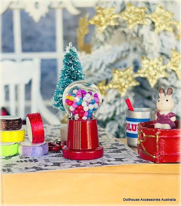 Mini Gumball Machine – Dollhouse Accessories Australia