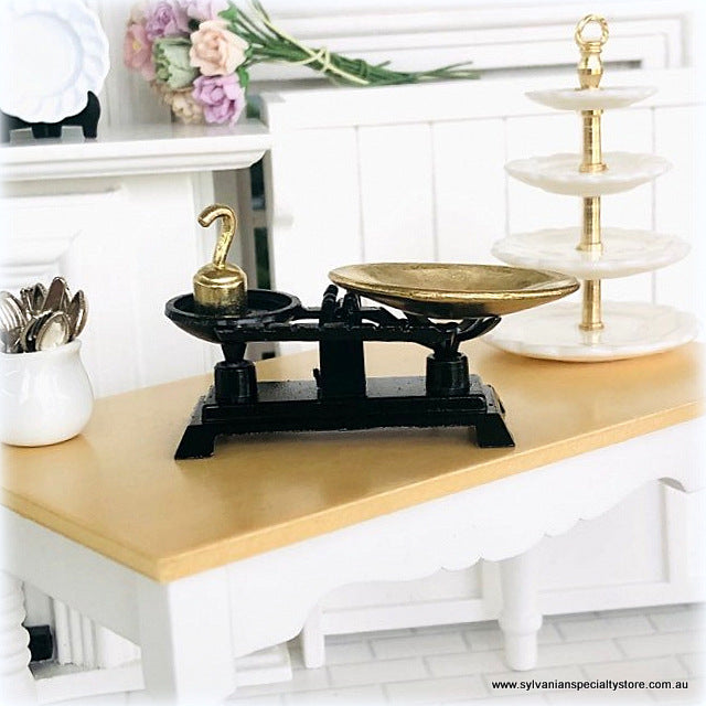 Black and Gold Scales - Dollshouse miniature – Dollhouse Accessories ...