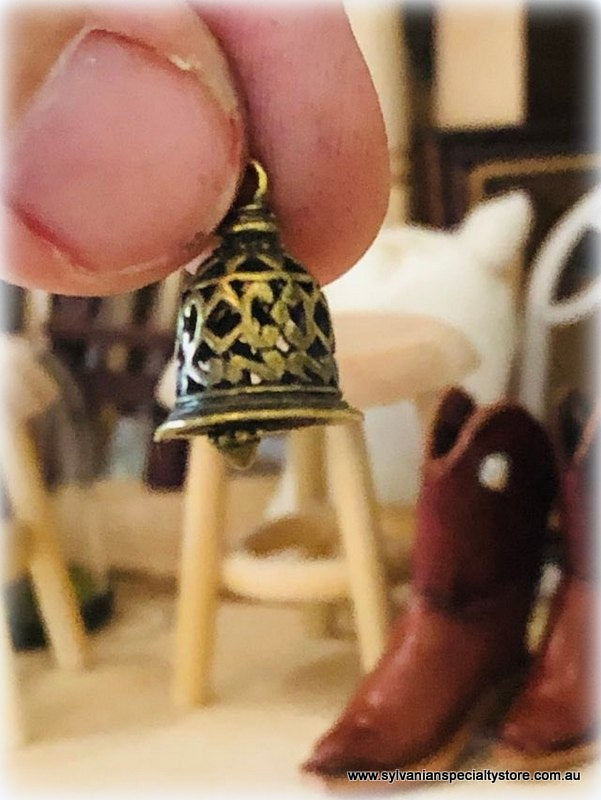 Antique-Style Bell - Miniature – Dollhouse Accessories Australia