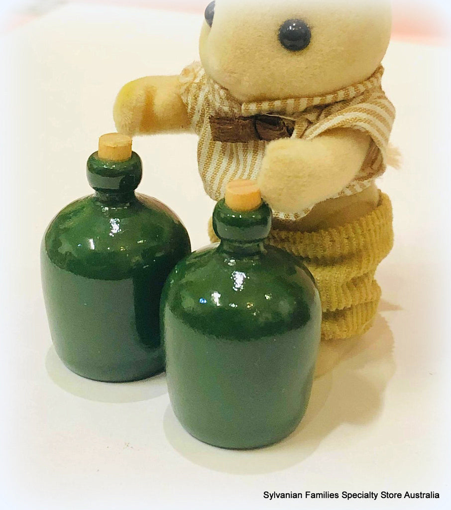 Carboy bottles x 2 – Dollhouse Accessories Australia